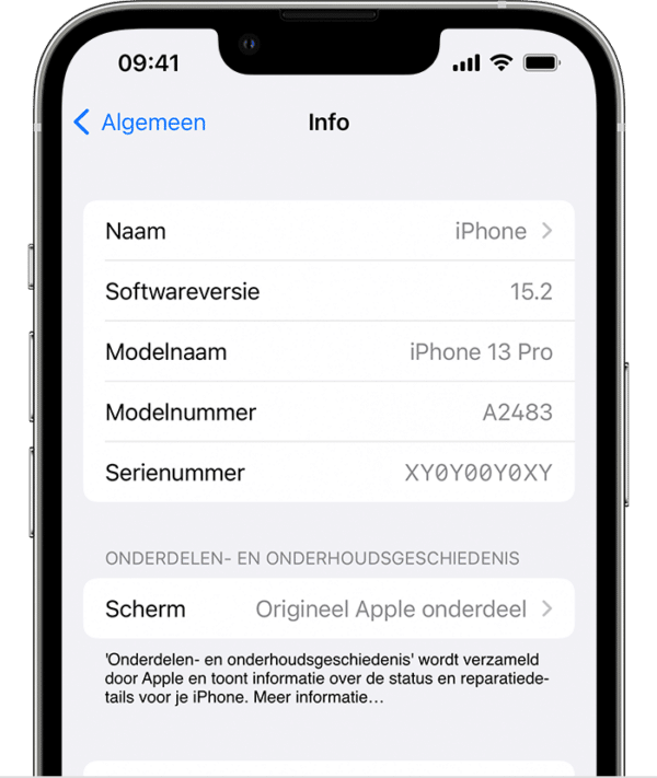 Scherm soorten Apple iPhone reparatie